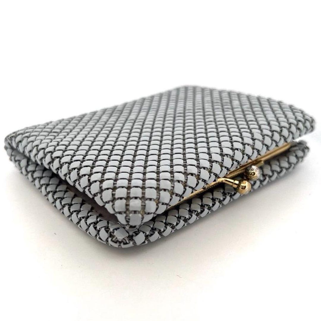 Vintage Metal Grey Mesh Purse - Etsy
