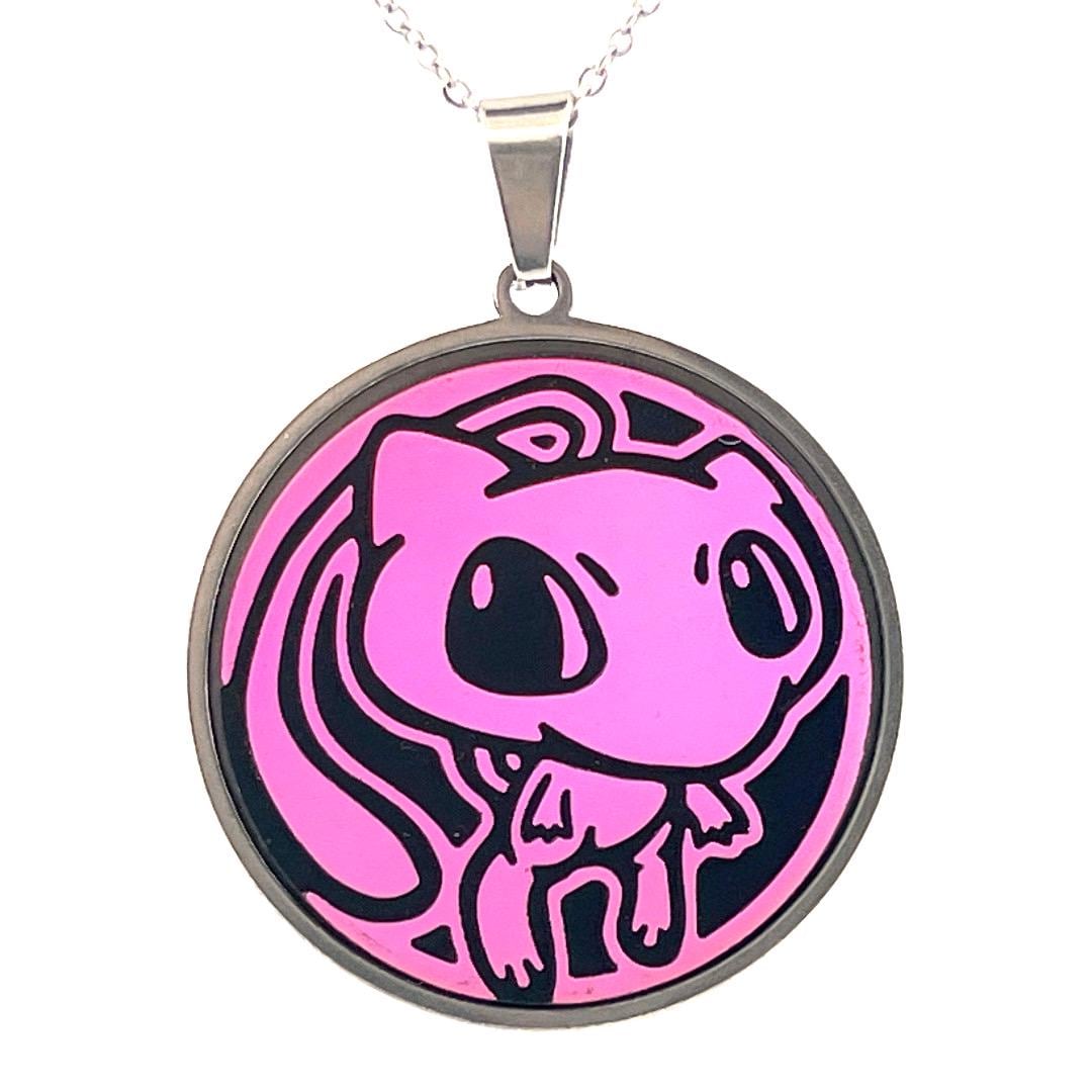 Mew Pendant Necklace : Upcycled Regular Pokémon Coin - Etsy