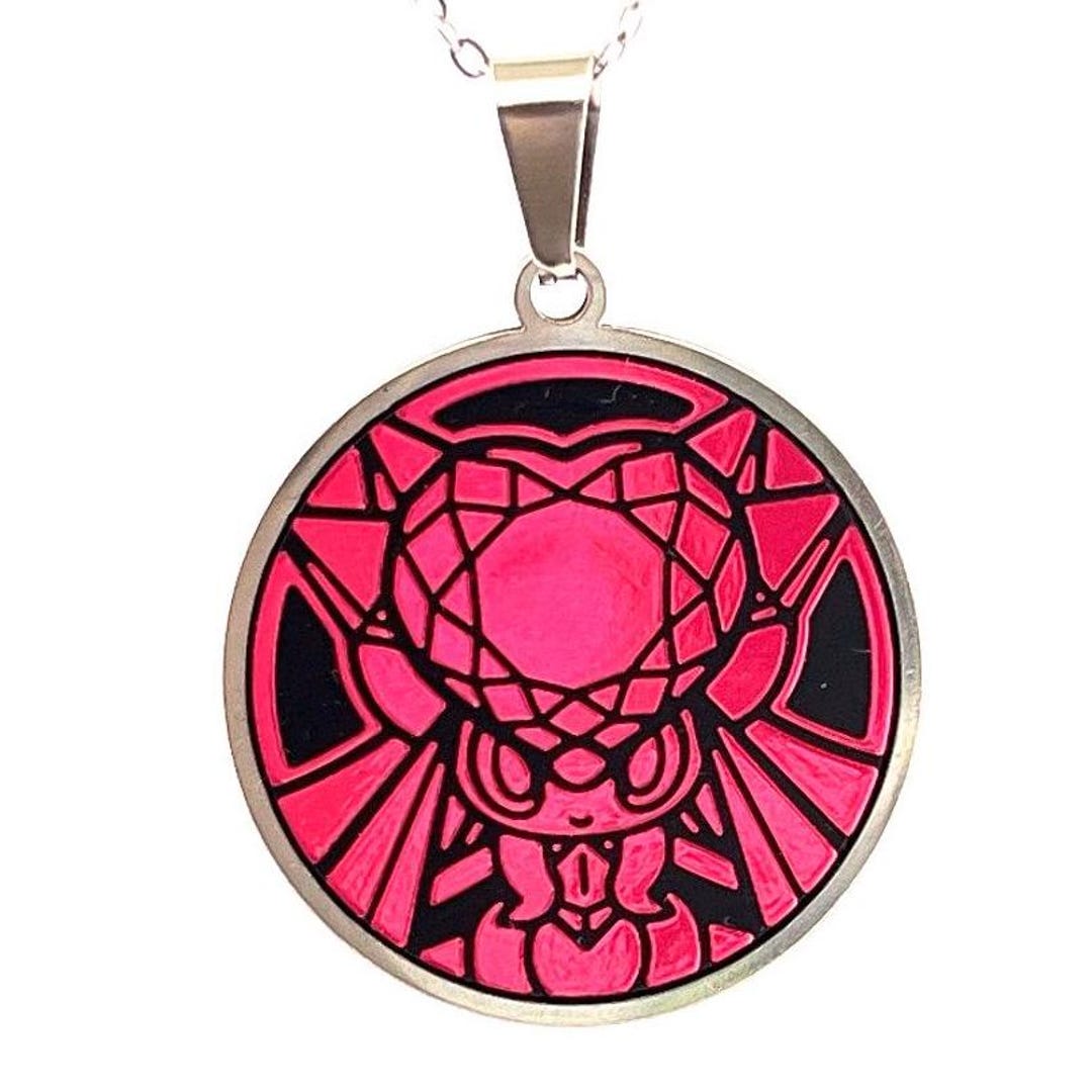 RARE Pokémon Upcycled 30mm Pendant Limited Edition Japan Mega Diancie ...