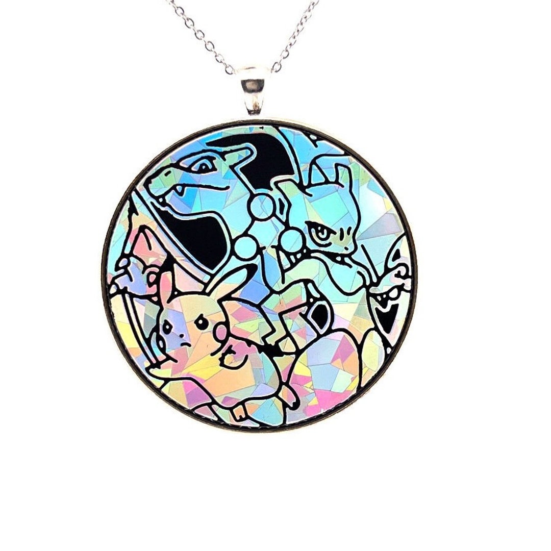 Pokémon Upcycled 50mm Medallion Charizard Mewtwo & Pikachu - Battle ...