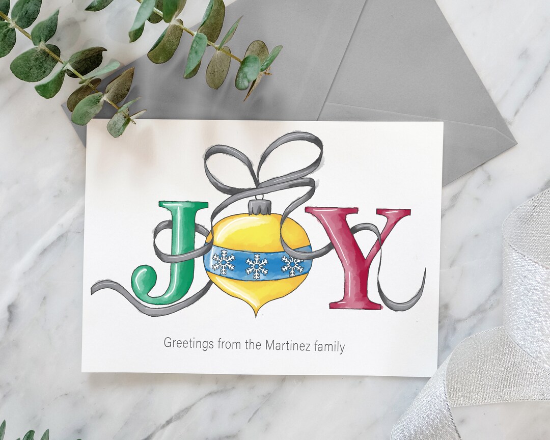 Printable Christmas Card Template, Instant Download Editable Card ...