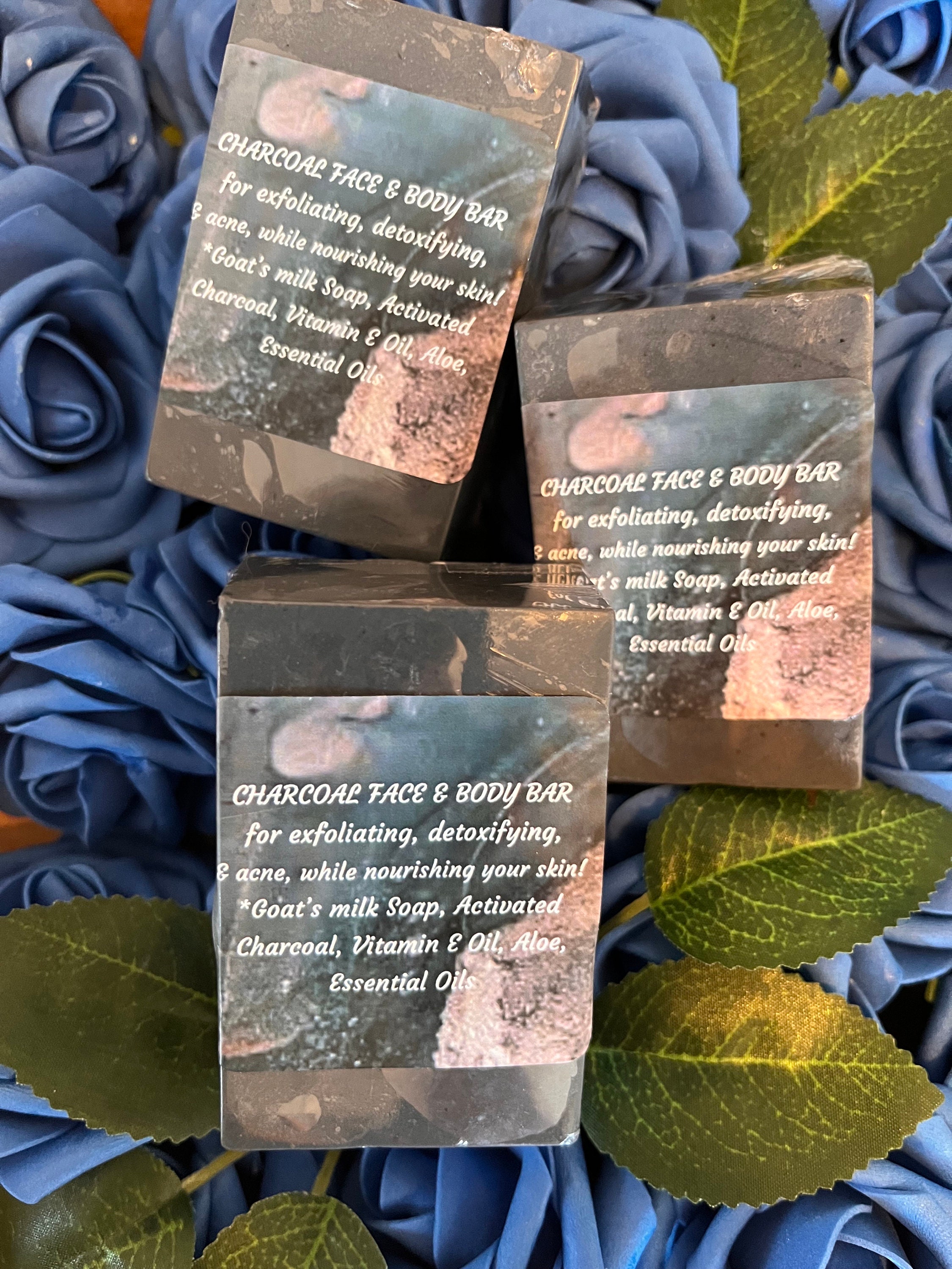Activated Charcoal Face & Body Bar, ACNE SOAP, HUNTERS Bar Soap ...