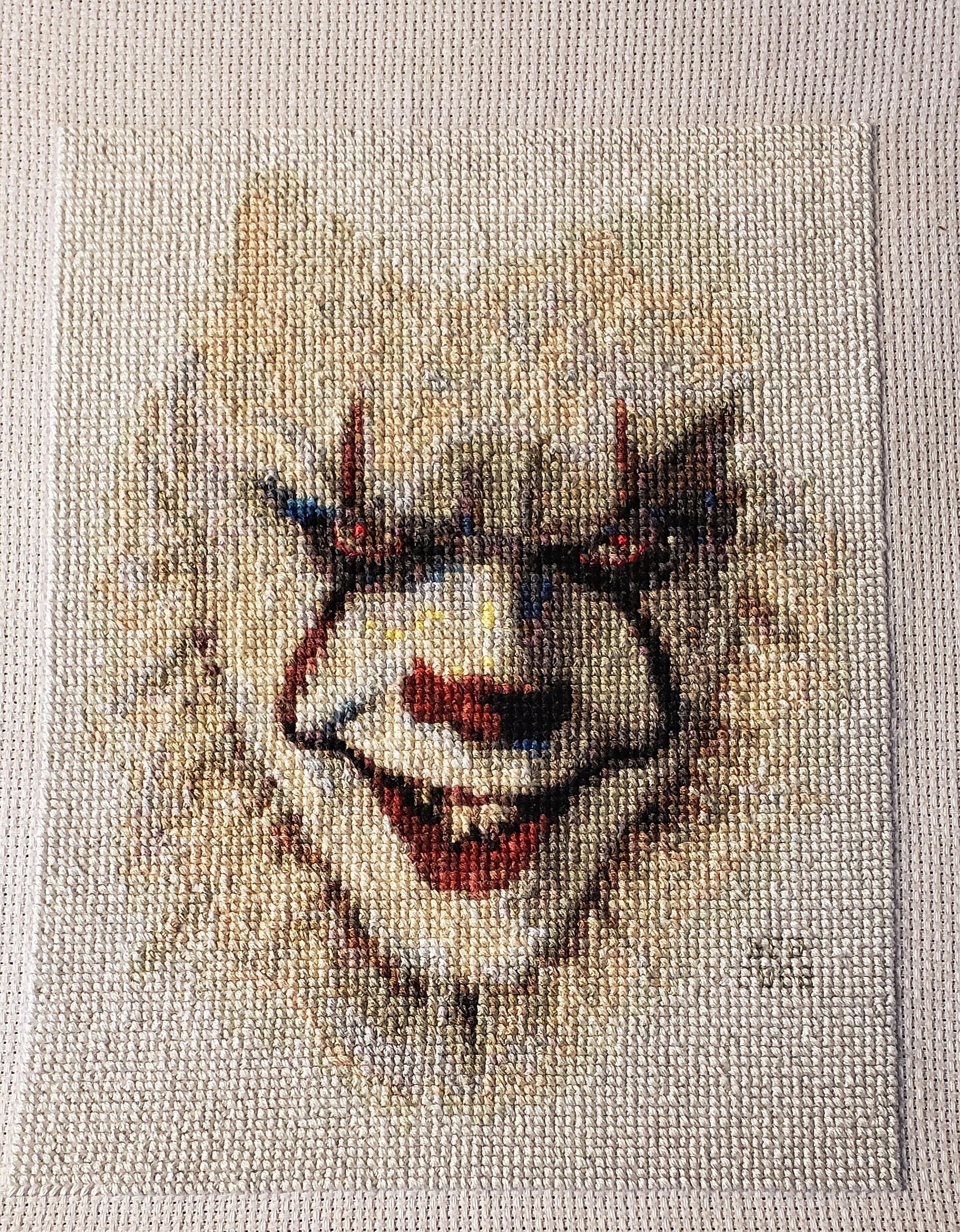 Pennywise the Clown - From the Movie IT, Hand-stitched Completed ...