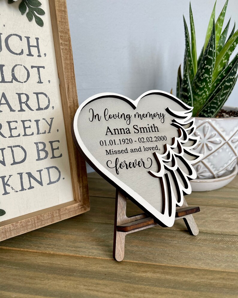 Custom Memorial Plaque - Etsy