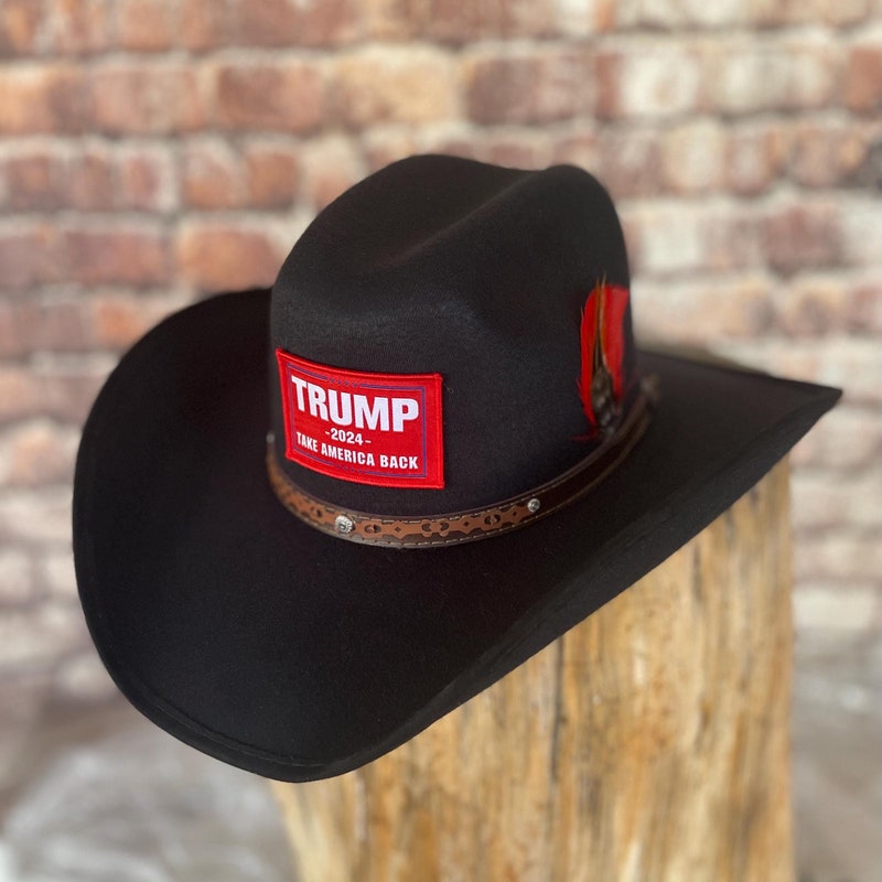 Black and Gold Trump Hat - Etsy