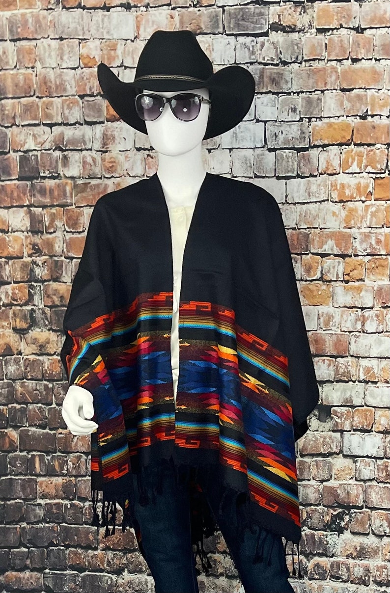 Elegant Poncho-sarape Made of Super Lightweight Alpaca Wool - Etsy