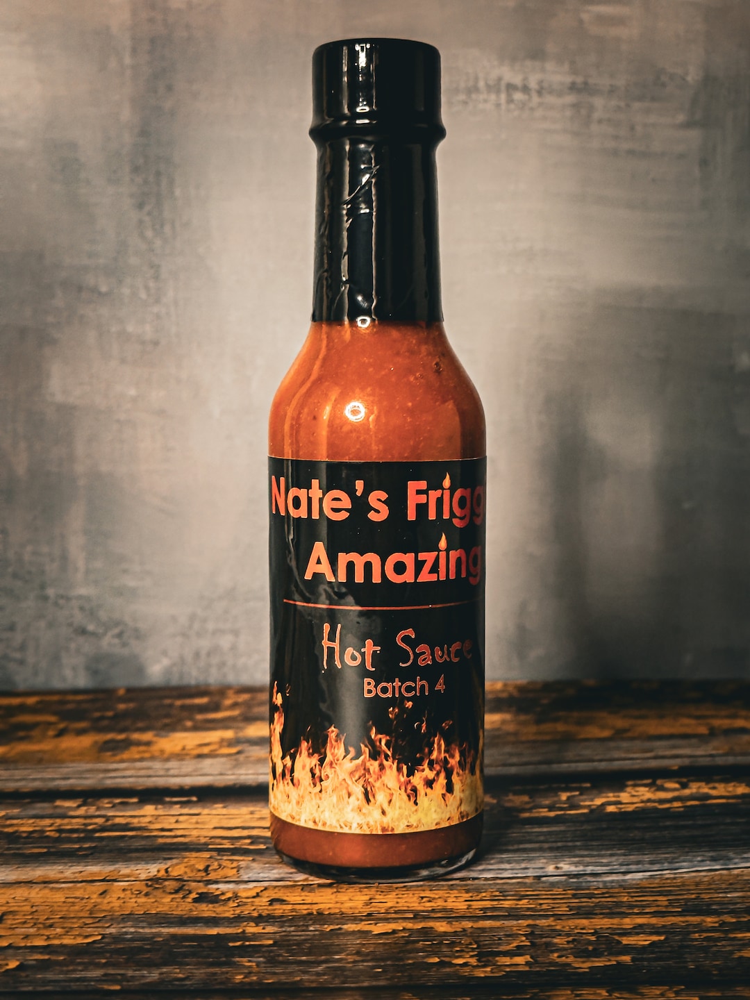 Nate's Friggin Amazing Hot Sauce *batch 4* - Etsy