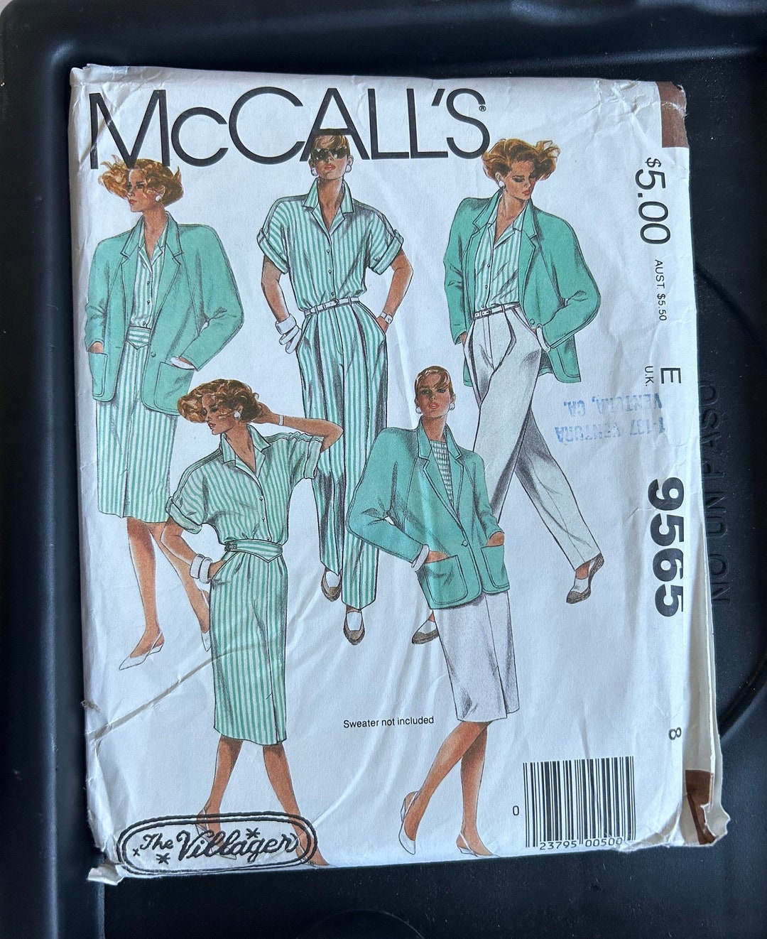 Mccalls 9565 Uncut Sewing Pattern - Etsy