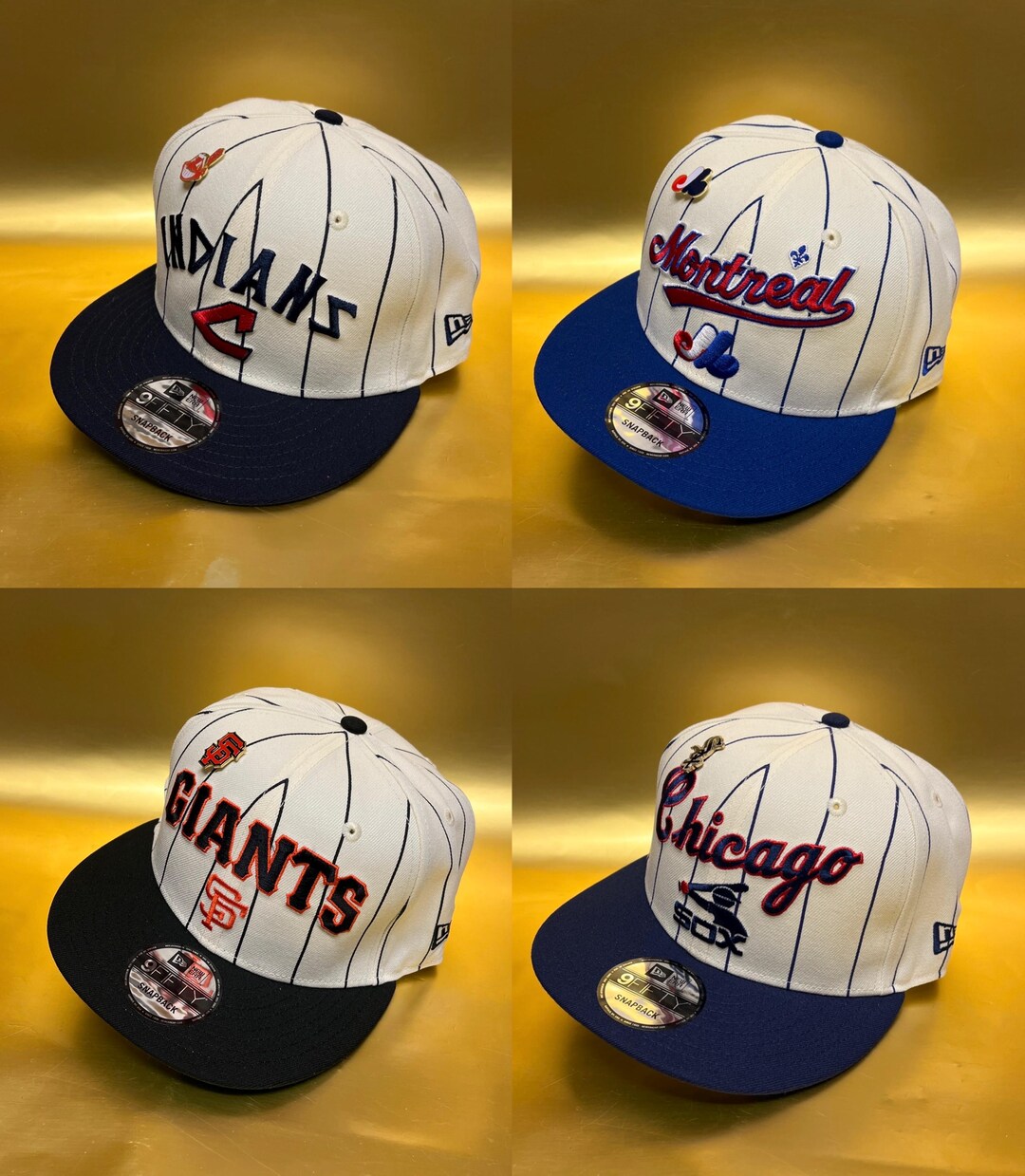 Baseball Jersey Pinstripes MLB Guardians Expose Giants White Sox 9fifty ...