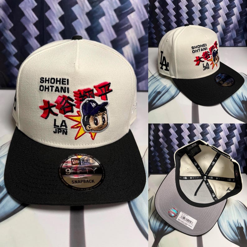 Shohei Ohtani Los Angeles Dodgers 9FIFTY Curve A-frame Snapback - Etsy