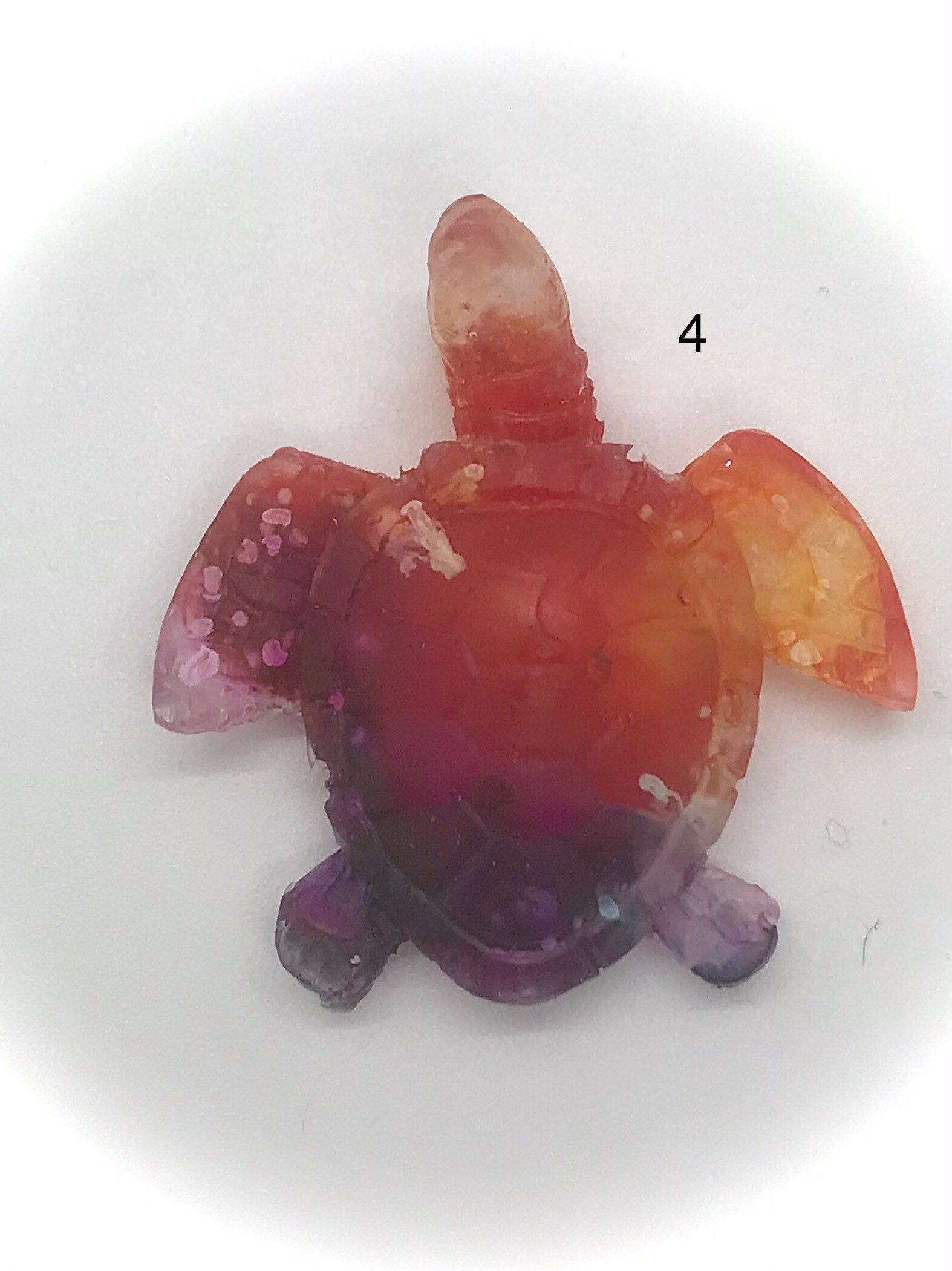 Sea Turtle Figures Tye Dye Multicolor. Save the Turtles - Etsy