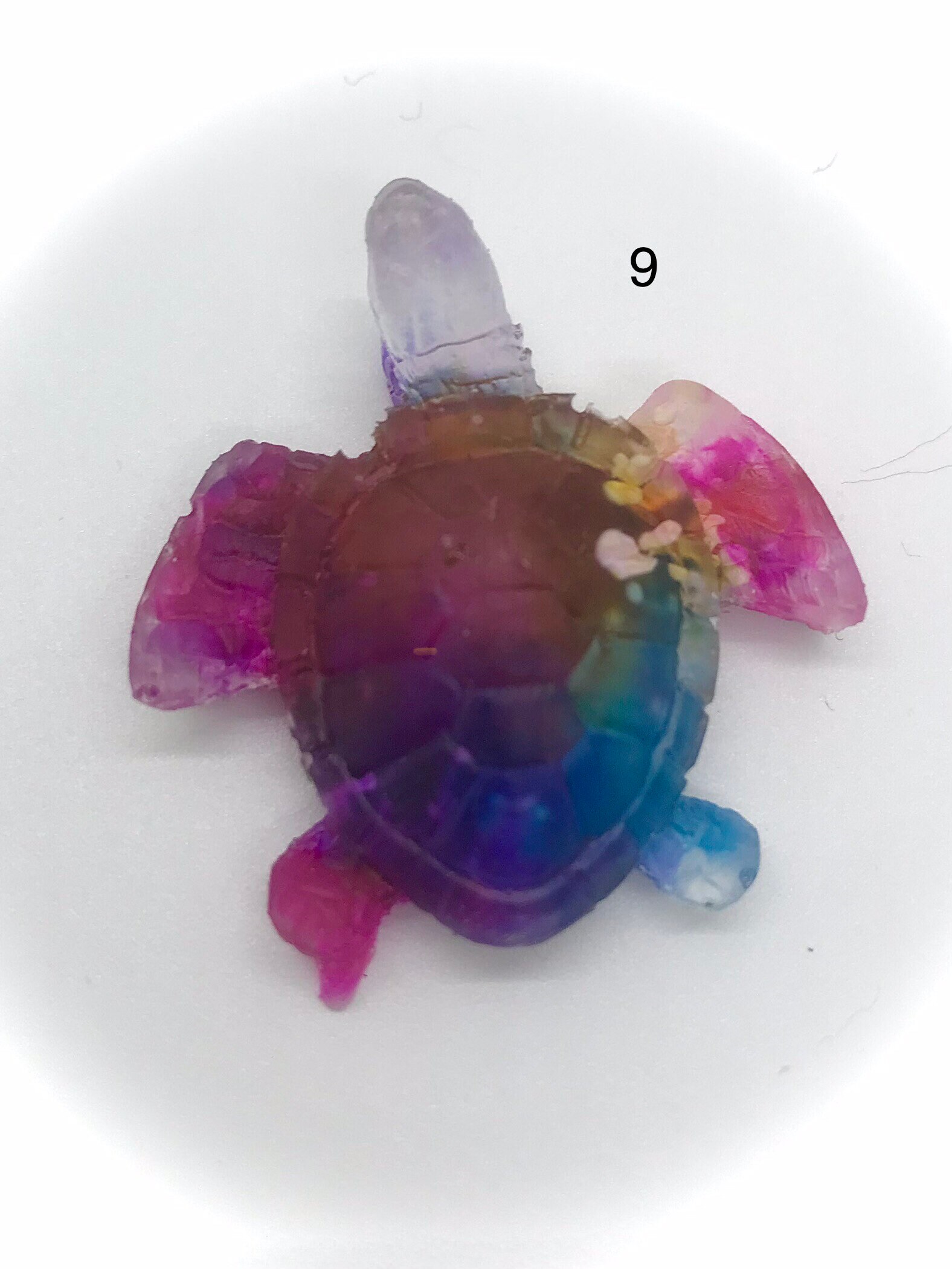 Sea Turtle Figures Tye Dye Multicolor. Save the Turtles - Etsy