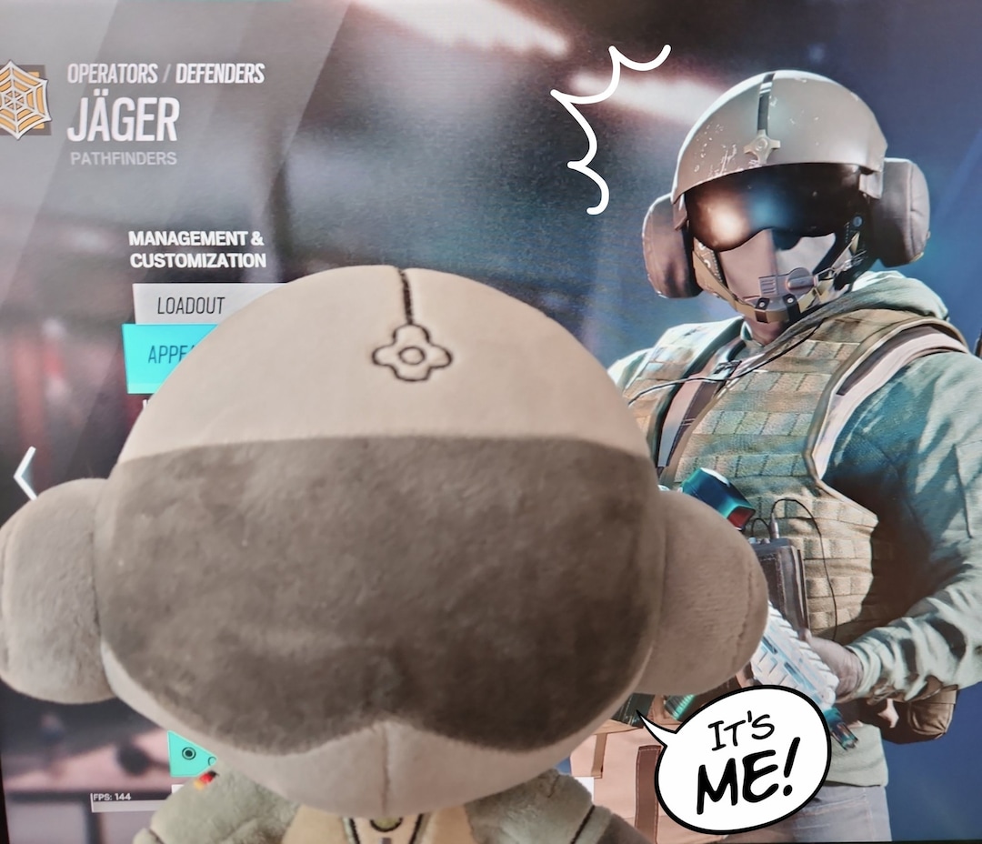 Chibi Jager 20cm Plush Doll - Etsy