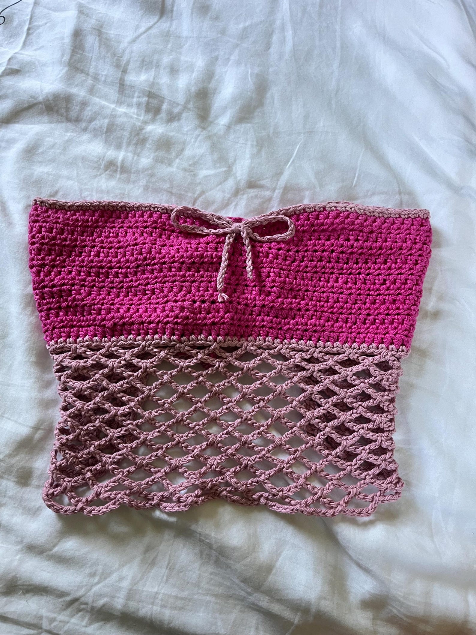 Coquette Crochet Summer Top - Etsy