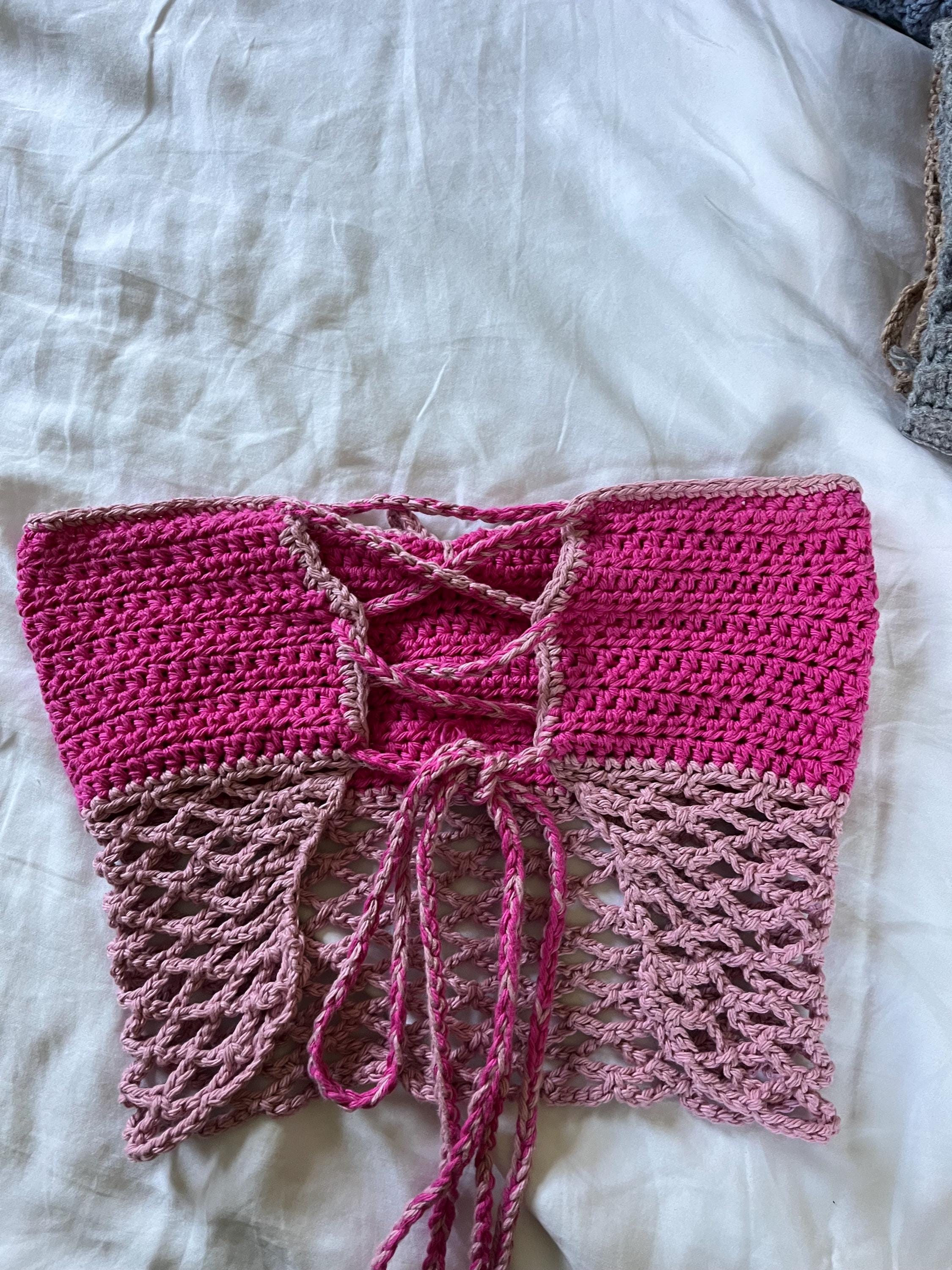 Coquette Crochet Summer Top - Etsy