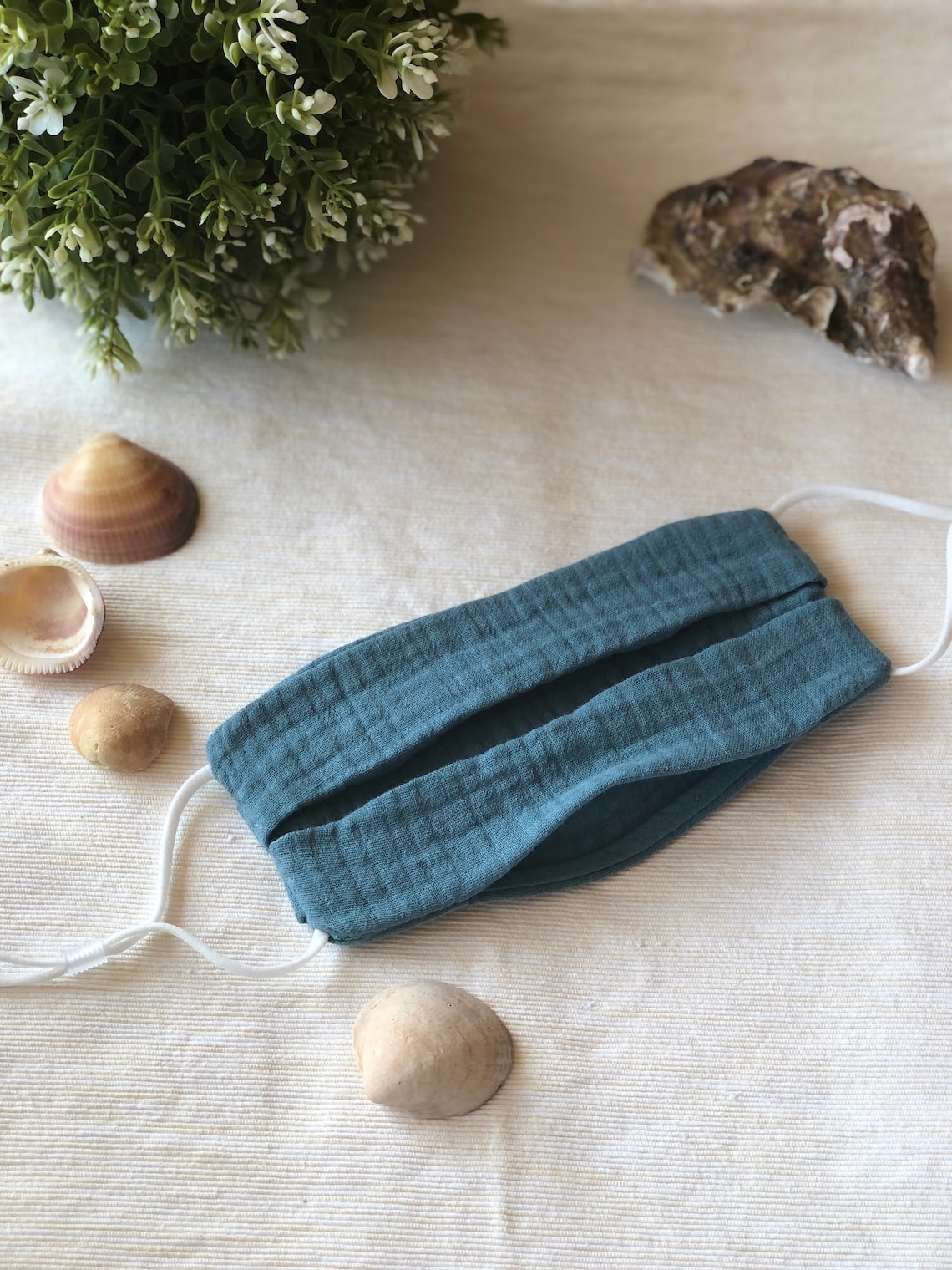 Soft Muslin Gauze Mask Adjustable Ear Loop Face Mask / Adult - Etsy