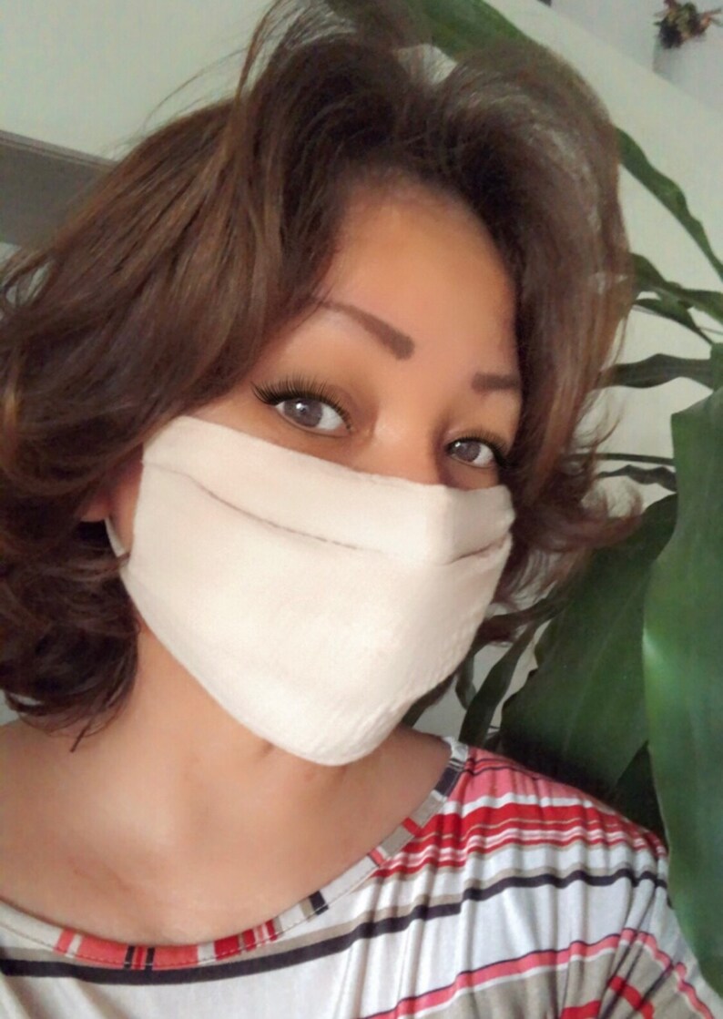 Soft Muslin Gauze Mask Adjustable Ear Loop Face Mask / Adult - Etsy