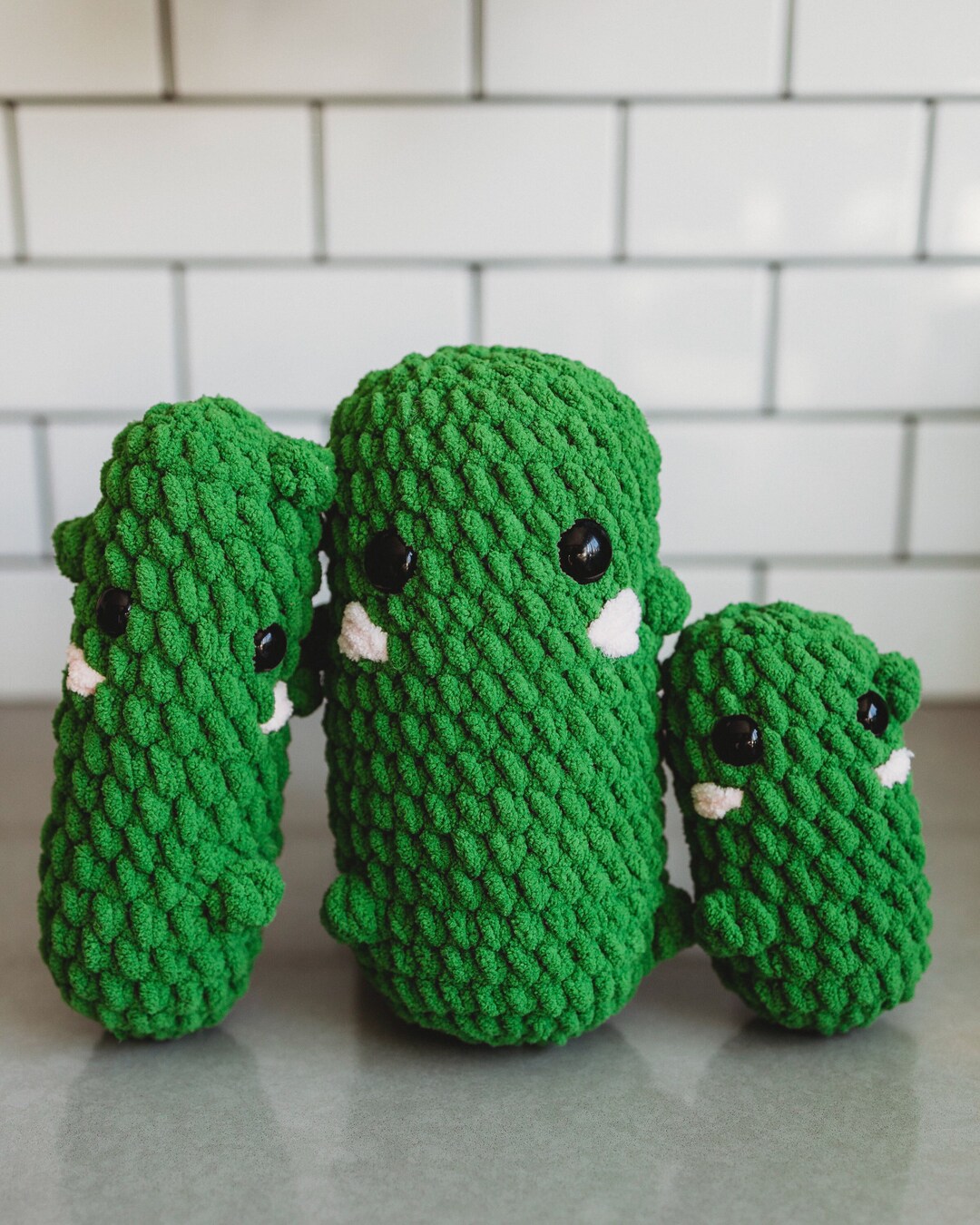 Quirky Crocheted Pickle - Food-inspired Amigurumi / Plushie - FINISHED ...