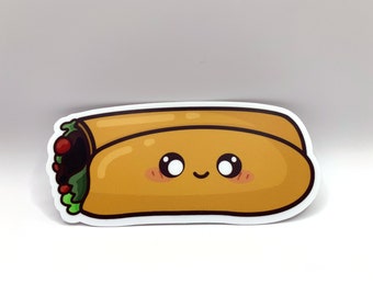 Burrito Sticker - Etsy