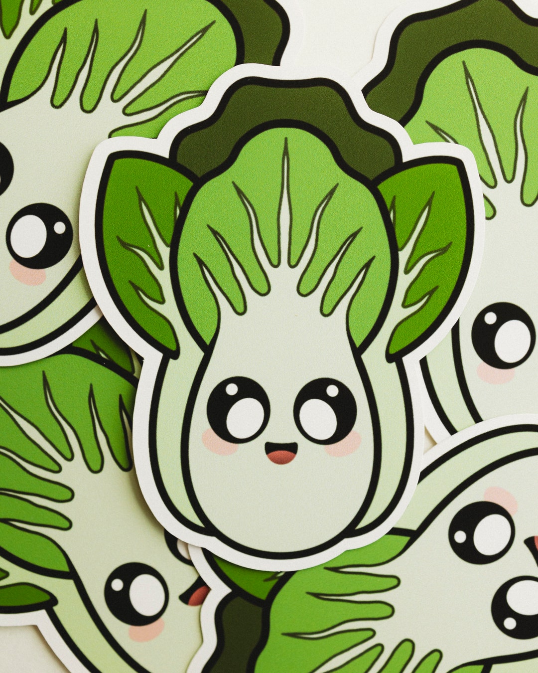 Bok Choy Matte Vinyl Sticker Water Resistant - Etsy