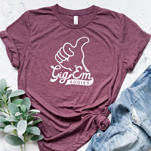 Gig Em Aggies - Etsy