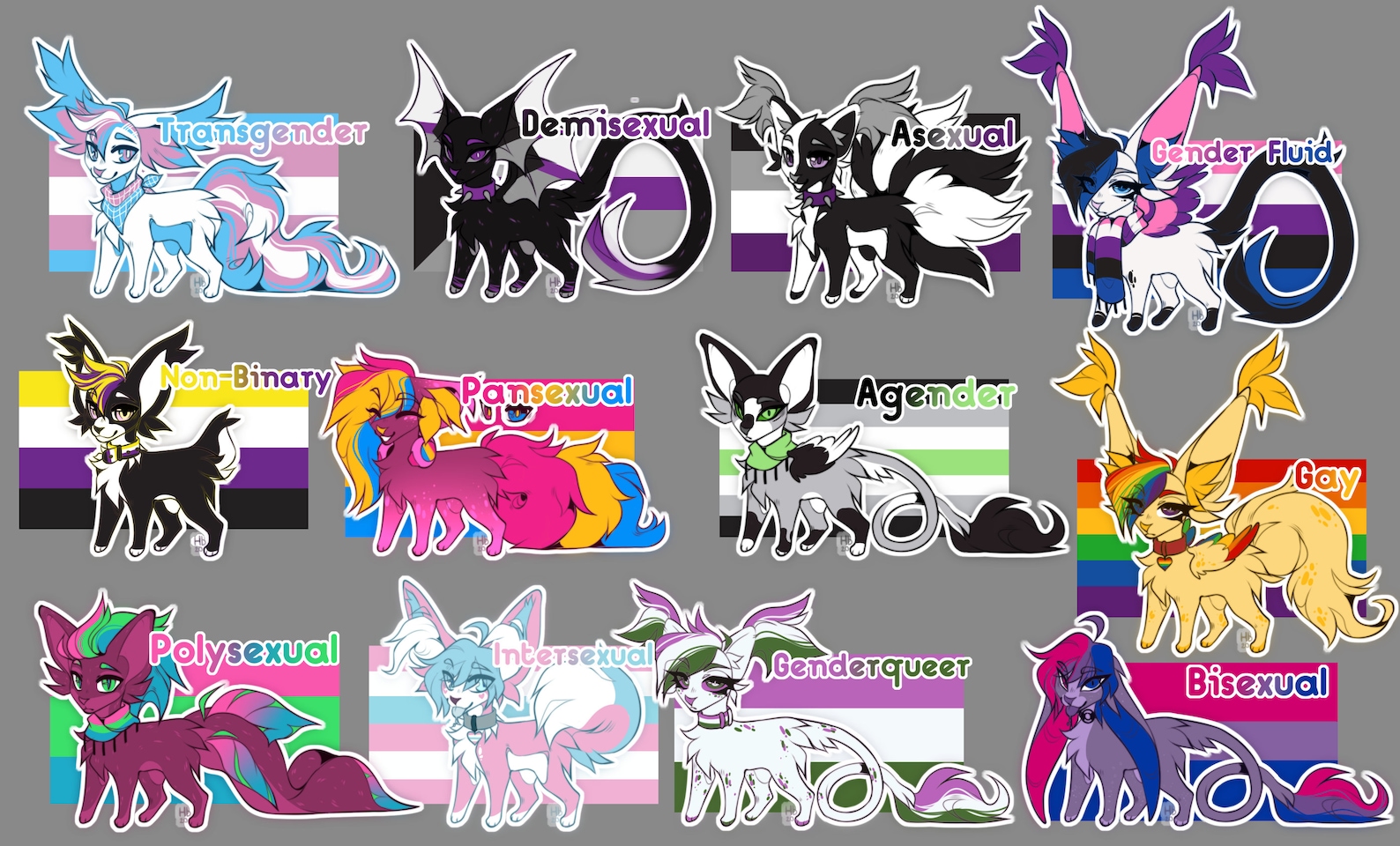 Adopt Flags FurryFursona | Etsy