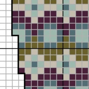 State of Georgia Geometric Cross Stitch Pattern - Etsy