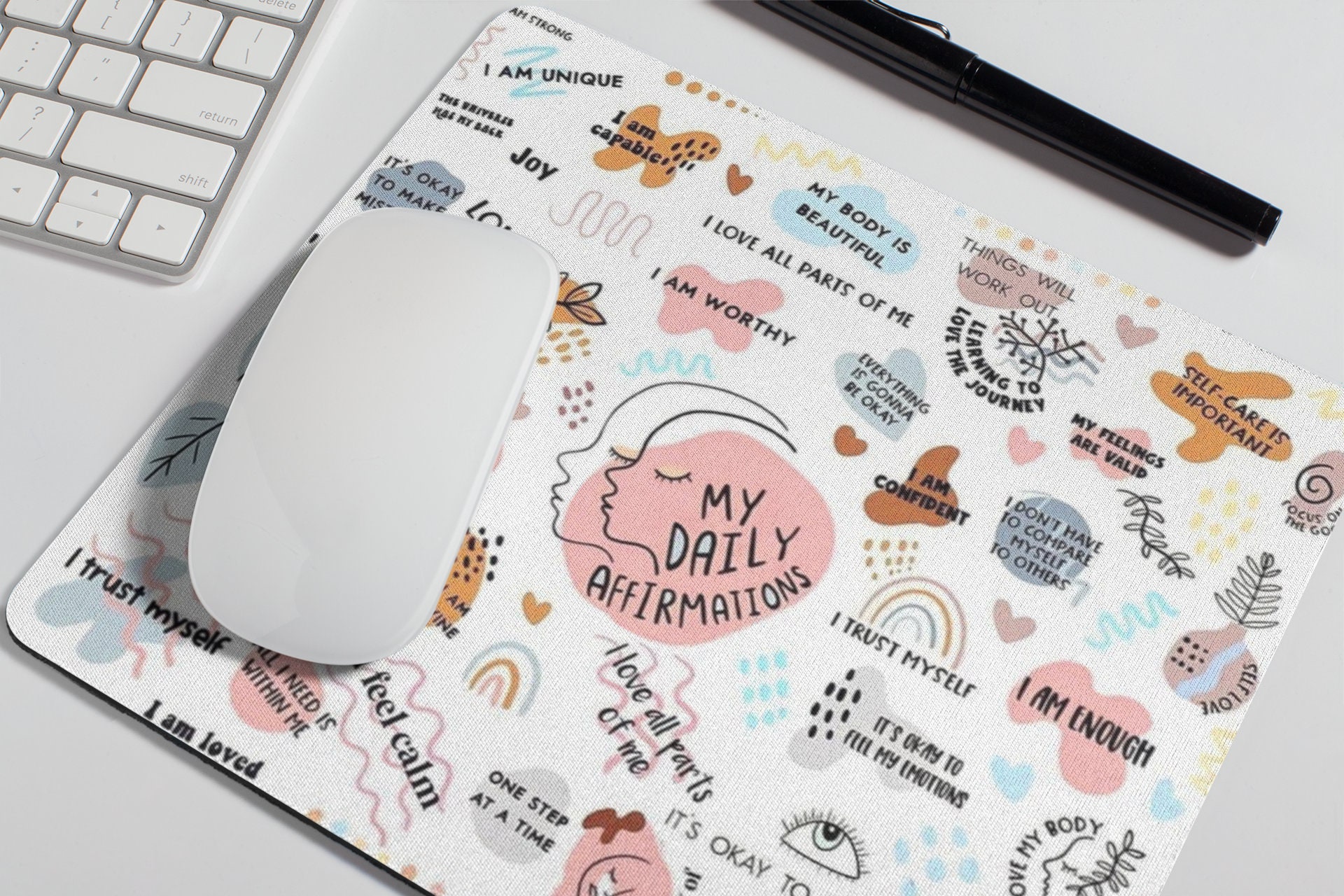 Daily Affirmations Mouse Pad - Etsy