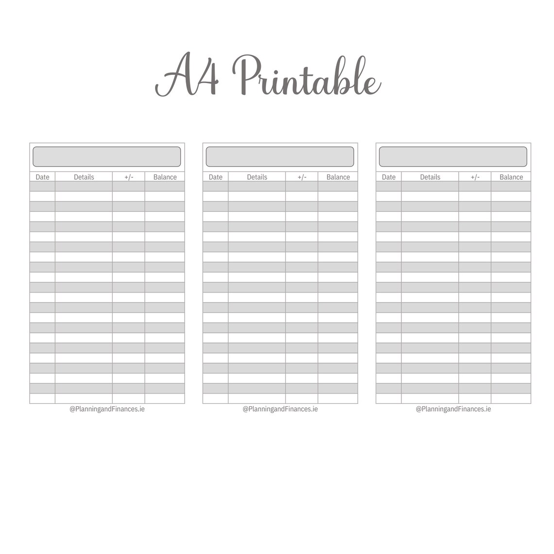 Cash Envelope Tracker Instant Download Expense Tracker | Etsy