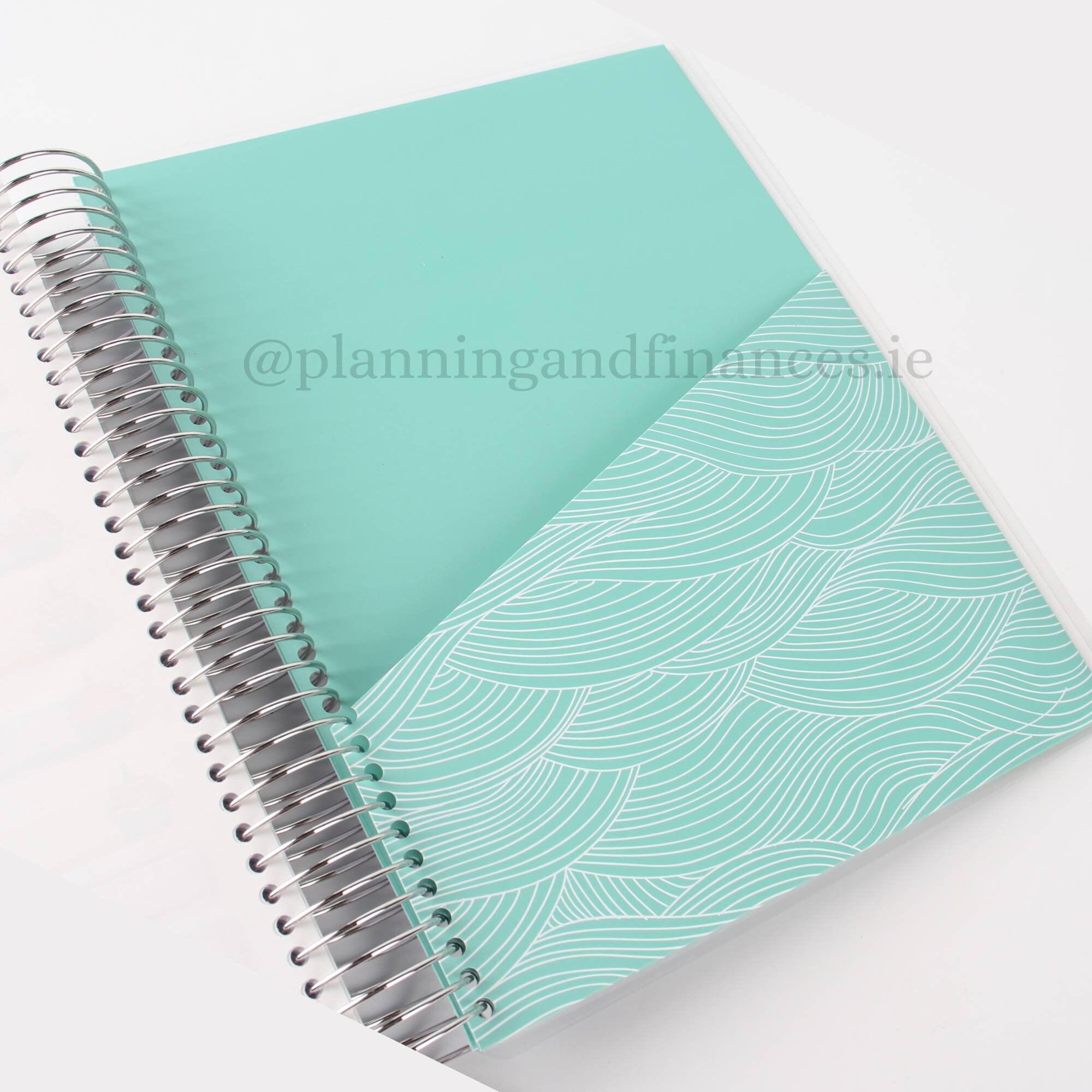 Daily Life Planner // Floral Planner Coil Planner Luxury | Etsy