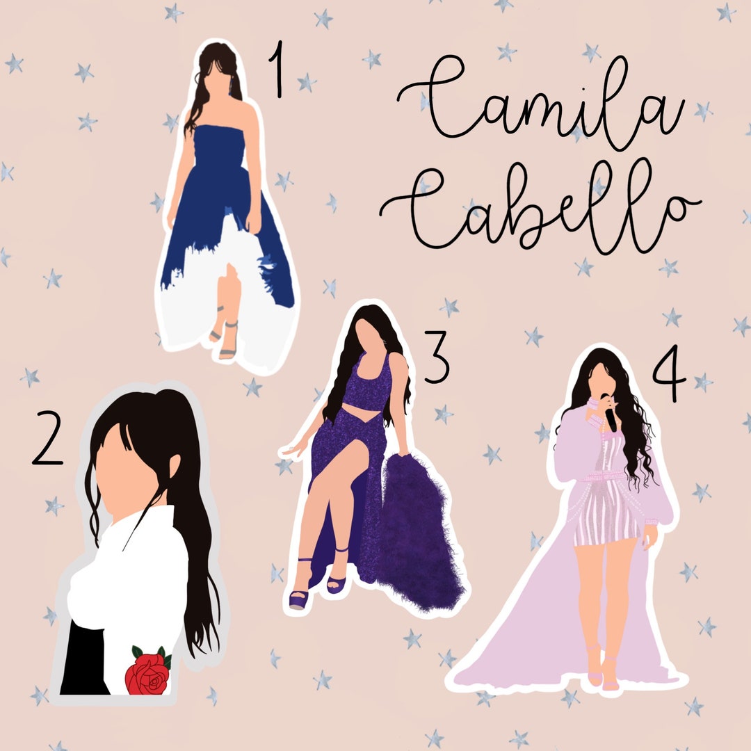 Camila Cabello Sticker Celebrity Sticker Havana Sticker - Etsy