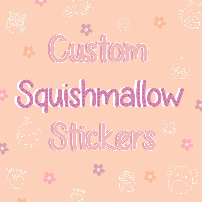 Custom Squishmallow - Etsy