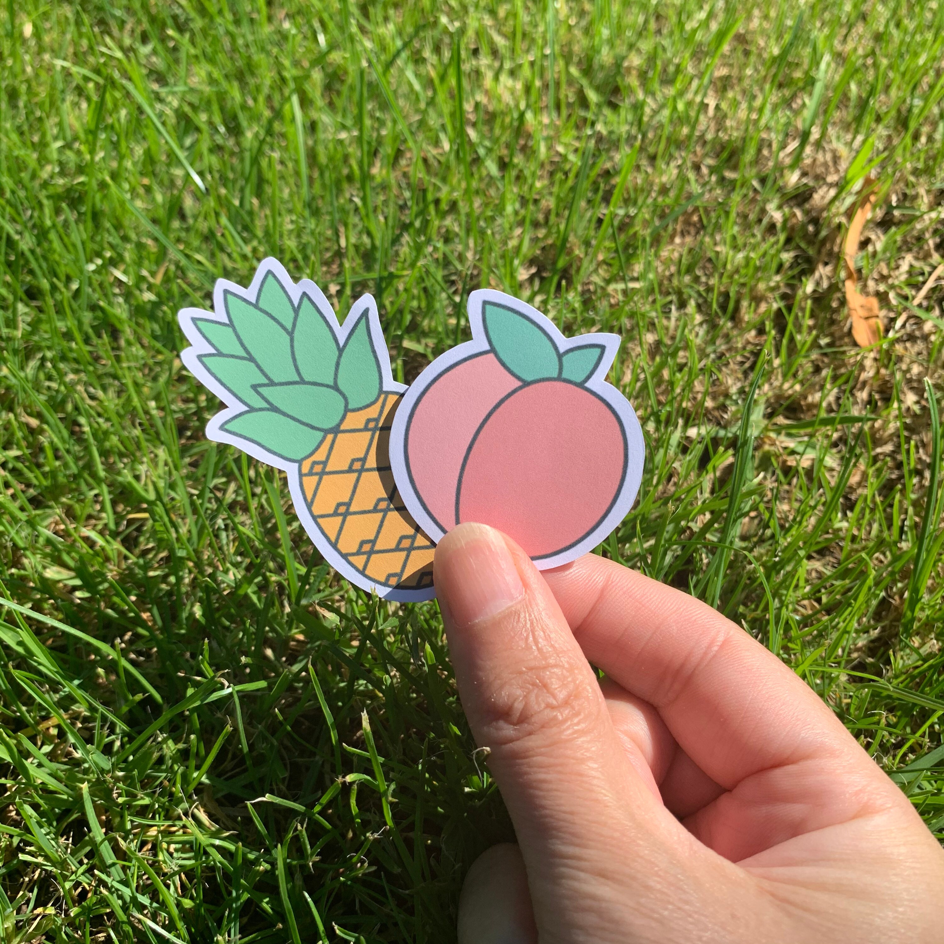 Fruits Individual Stickers Cute Sticker Laptop Sticker | Etsy