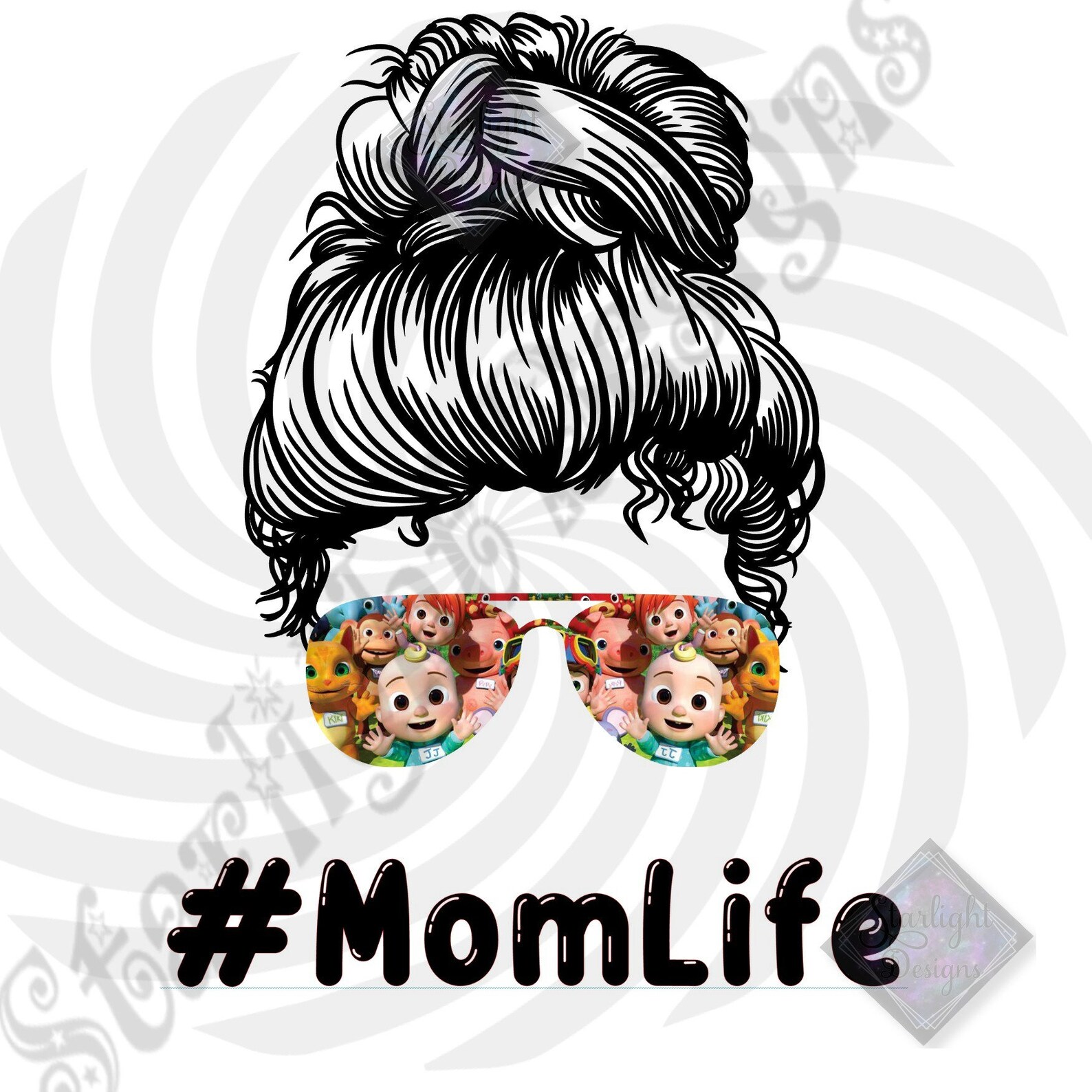 Mom Life svg png jpg cut file for cricut and cameo | Etsy