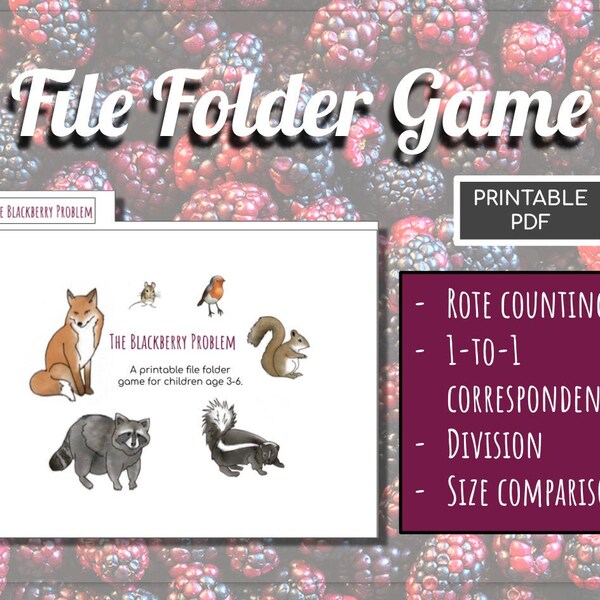 File Folder Game - Etsy