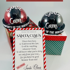 Santa Cam Christmas Camera | Santa Spy Cam | Surveillance Camera | Kids ...