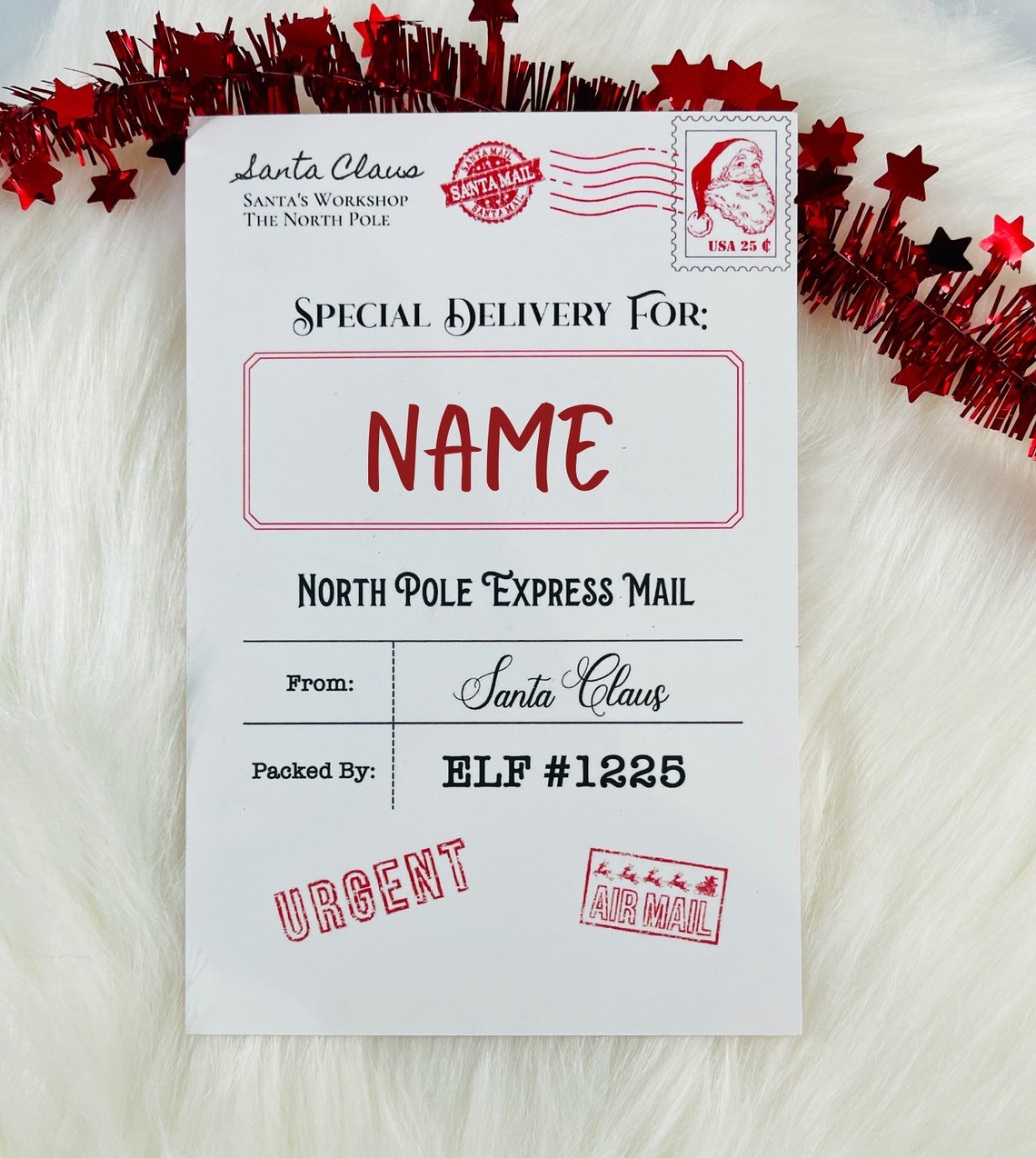 Santa Cam Christmas Camera Santa Spy Cam Surveillance | Etsy