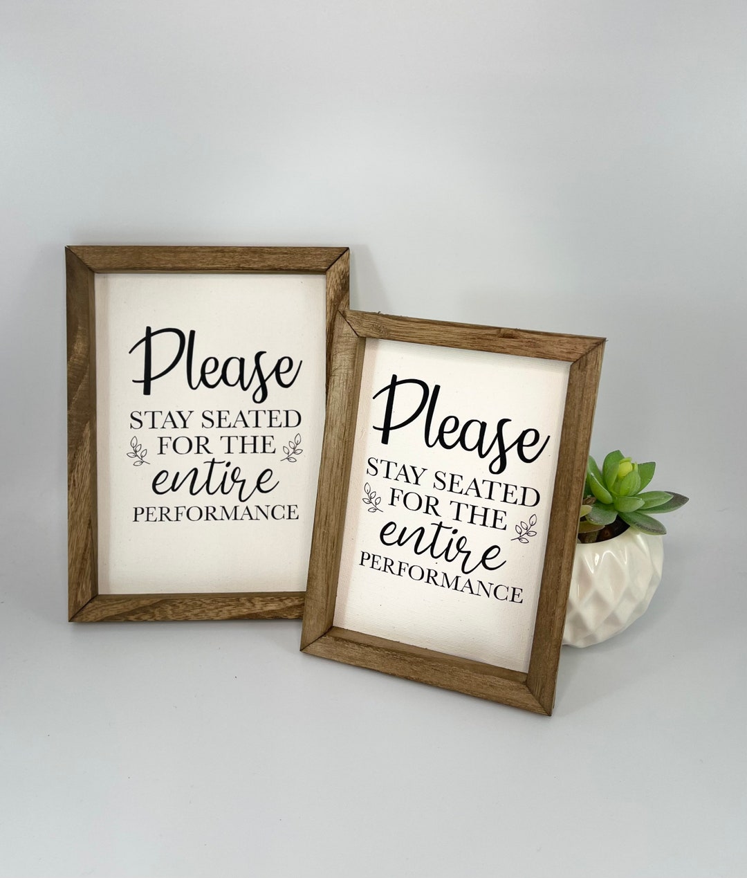 Funny Bathroom Sign | Please Remain Seated | Bathroom Poop Jokes Sign ...