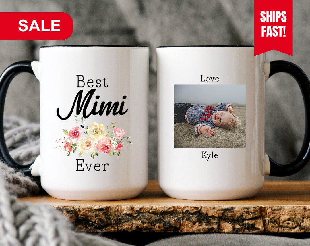 Best Mimi Ever Mug, Mimi Gift Personalized, Mimi Gifts, Mimi Coffee Mug ...