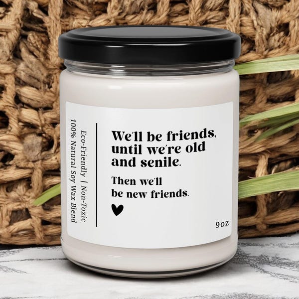 Best Friend Candle - Etsy