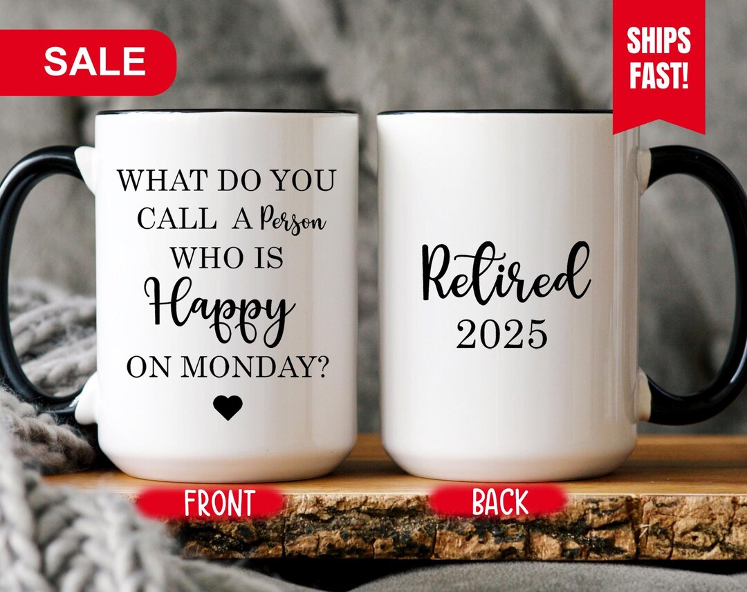 Personalized Retirement Coffee Mug, Retirement Coffee Mug, Retirement ...