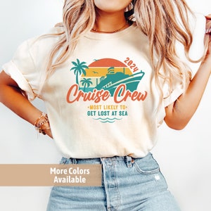 Cruise Ship Crew Shirt, Get Lost at Sea Shirt, Cruise Crew Shirt ...