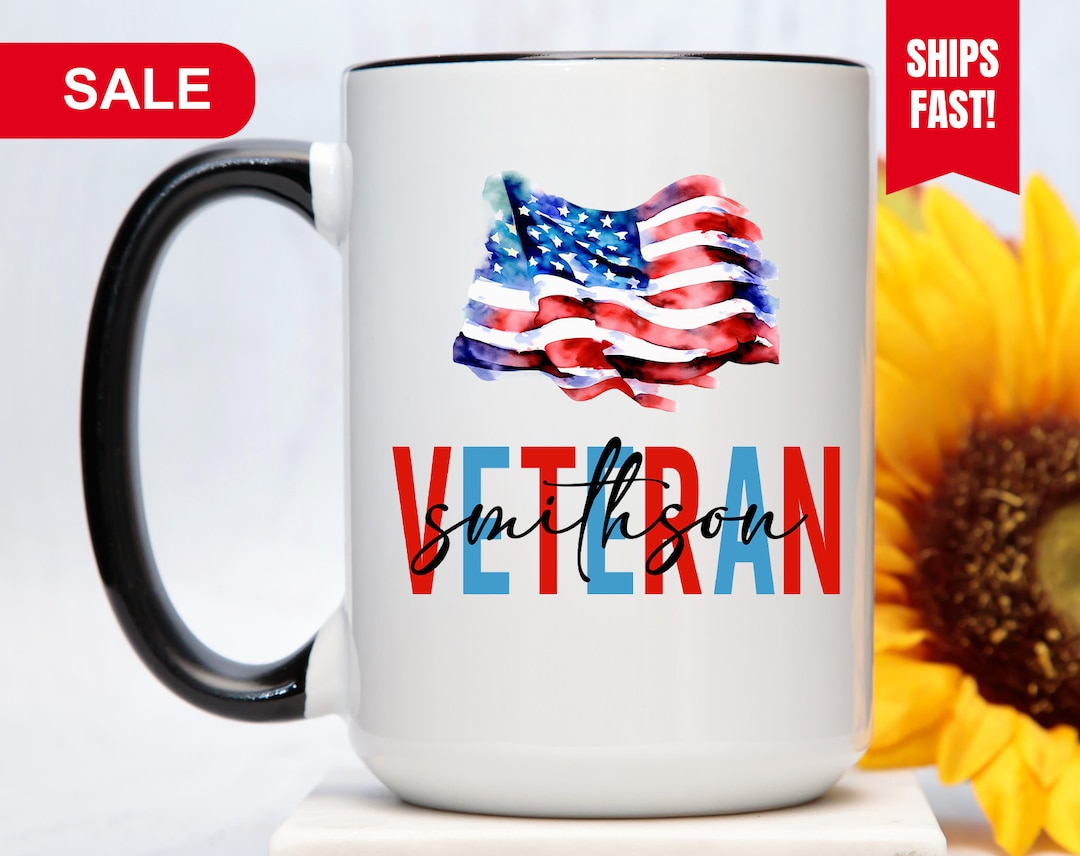Veterans Mug, Veteran Gift for Men, Veterans Day Gifts, Army Veteran ...