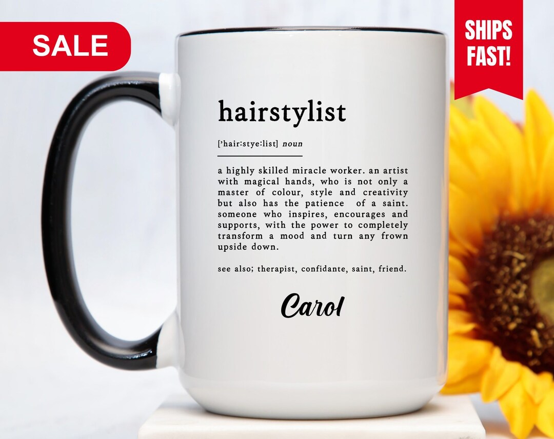 Hair Stylist Coffee Mug, Hair Stylist Gift, Hair Stylist Cup, Gift for ...