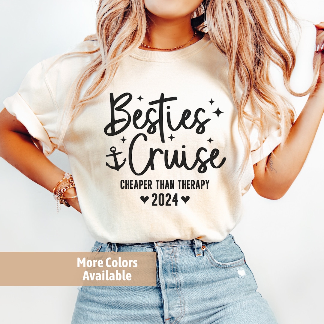 Besties Cruise Year Shirt, Personalized Besties Shirt, Matching Bestie ...