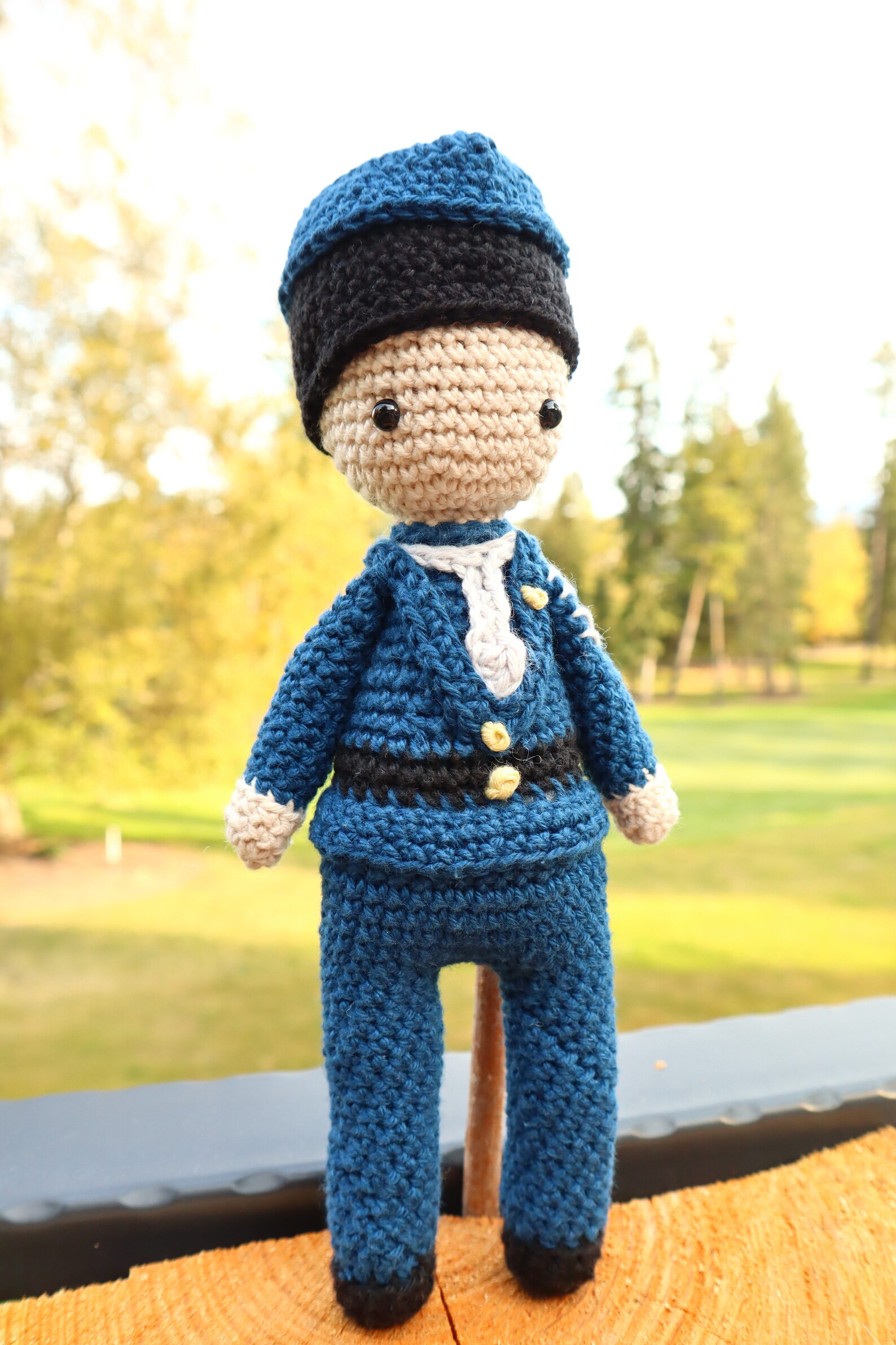 Crochet Doll, Air Force Doll, Crochet Pattern, PDF, English, Amigurumi ...