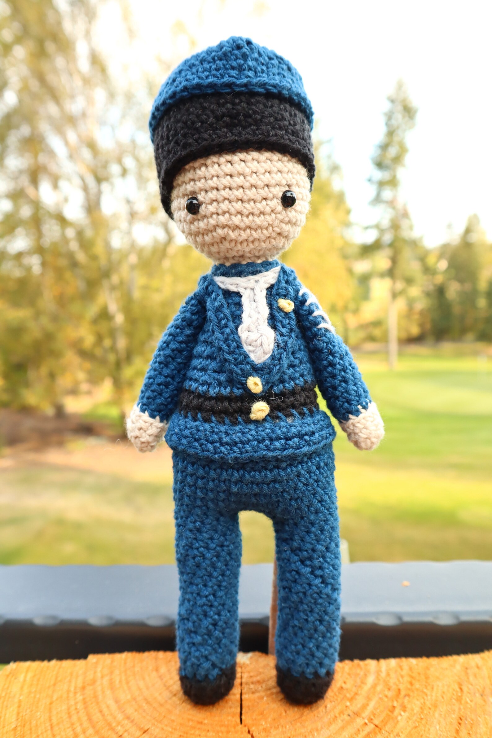 Crochet Doll, Air Force Doll, Crochet Pattern, PDF, English, Amigurumi ...