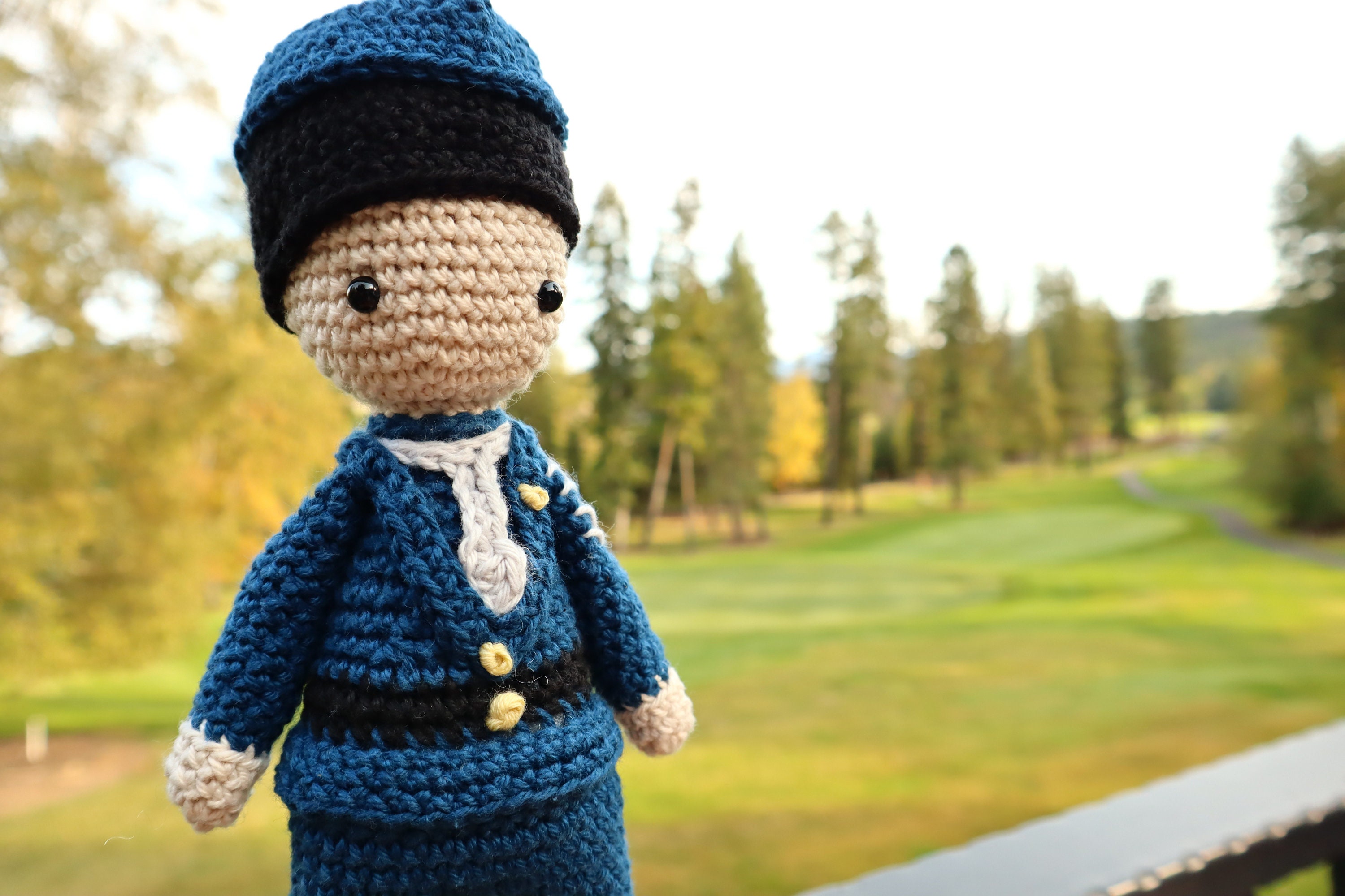 Crochet Doll, Air Force Doll, Crochet Pattern, PDF, English, Amigurumi ...