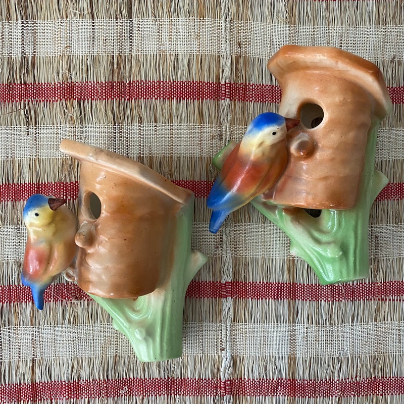 Ceramic Wall Pockets - Etsy