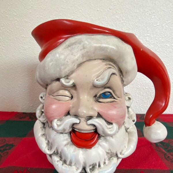Santa Ceramic - Etsy